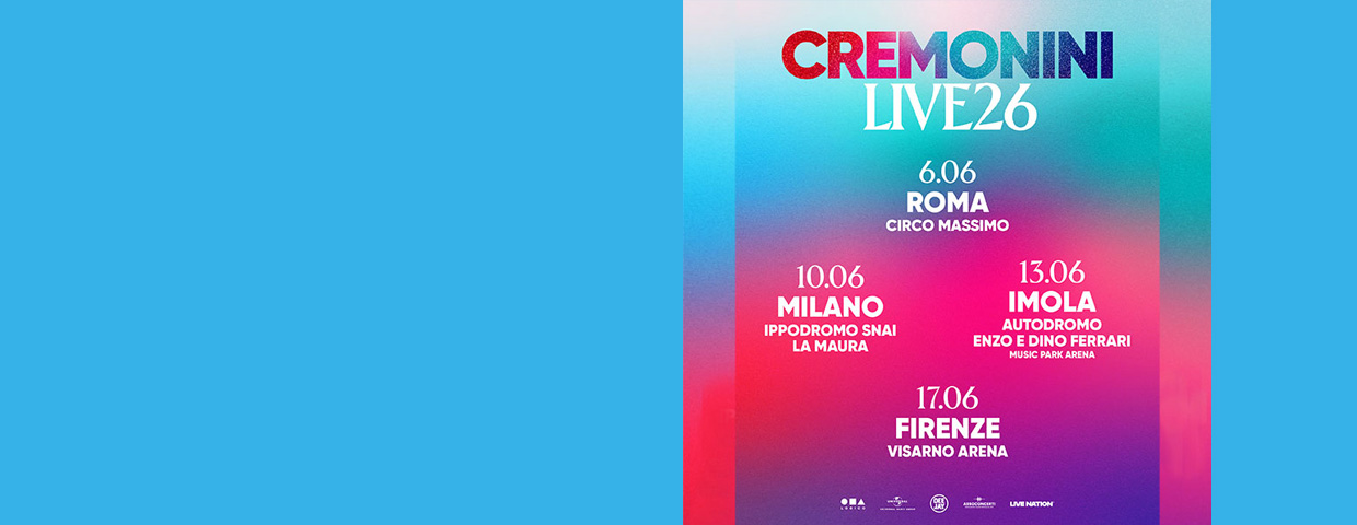 Cesare Cremonini Tickets - TicketOne