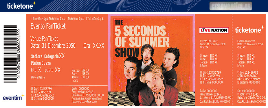 5 Seconds of Summer Tickets - TicketOne