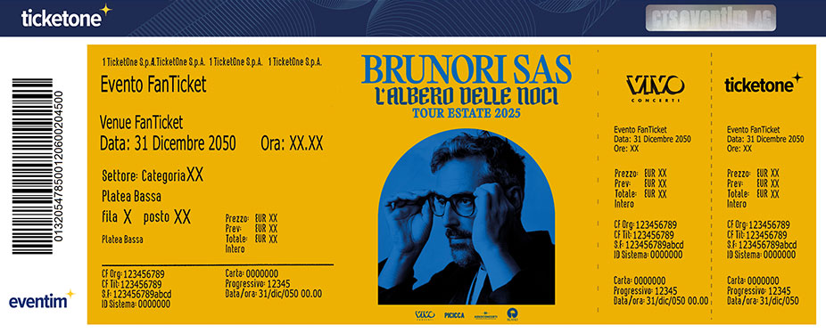 Brunori SAS Tickets - TicketOne