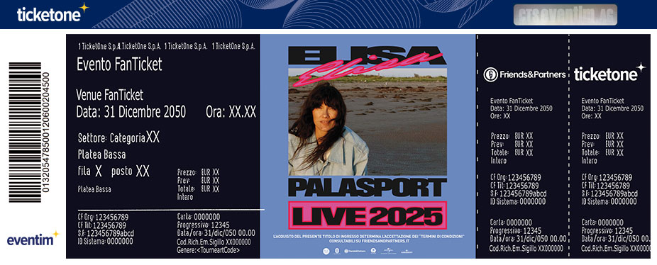 Elisa Tickets - TicketOne