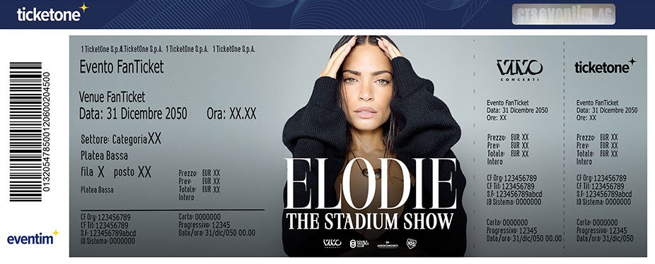 Elodie Tickets - TicketOne