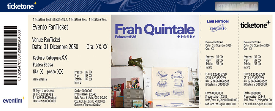 Frah Quintale Tickets - TicketOne