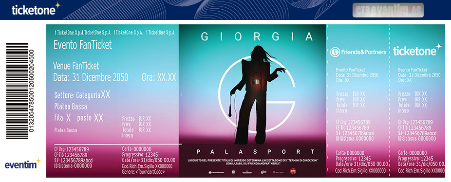 Giorgia Tickets - TicketOne