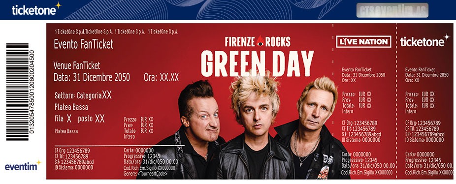 Green Day Tickets - TicketOne