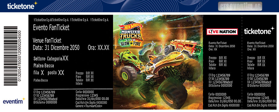 Hot Wheels Monster Trucks Live Tickets - TicketOne