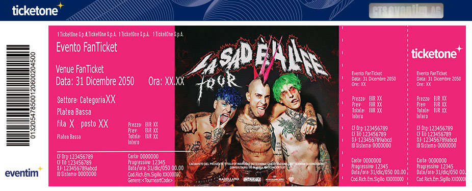La Sad Tickets - TicketOne