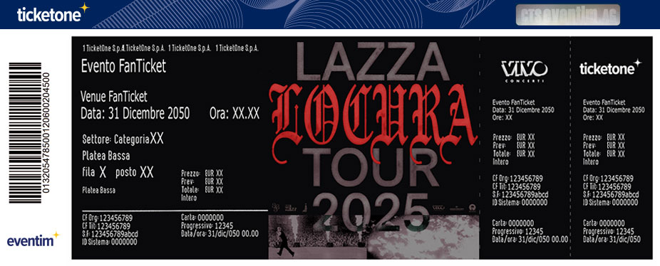 LAZZA Tickets - TicketOne
