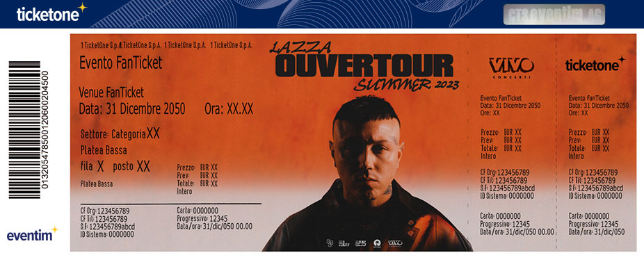 LAZZA Tickets - TicketOne