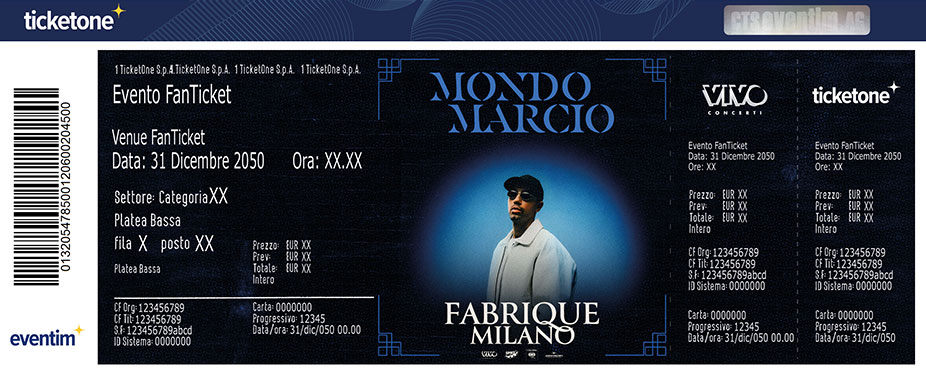 Mondo Marcio Tickets - TicketOne
