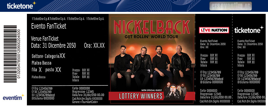 Nickelback Tickets - TicketOne