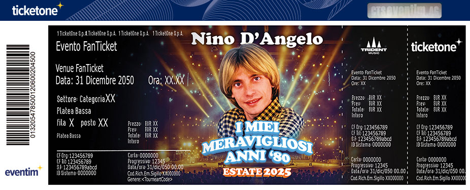 Entradas Ticketone Pescara Dettagli NEW EVENT