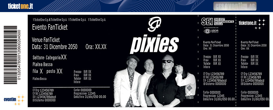 Pixies Tickets - TicketOne